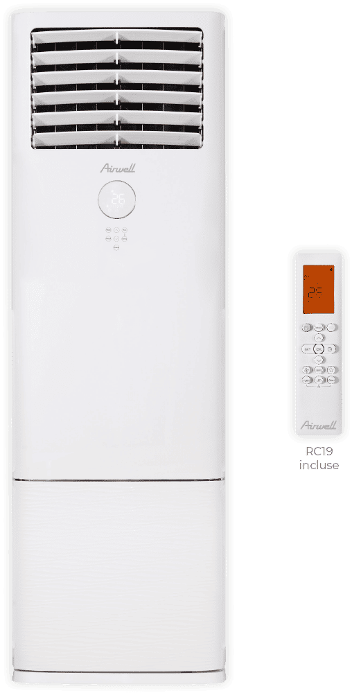 Climatiseur Airwell - Colonne SDMX - Réversible - Airwell pour les ...