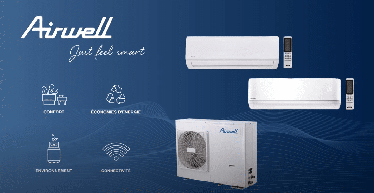 Les avantages de nos pompes à chaleur - Airwell pour les Professionnels